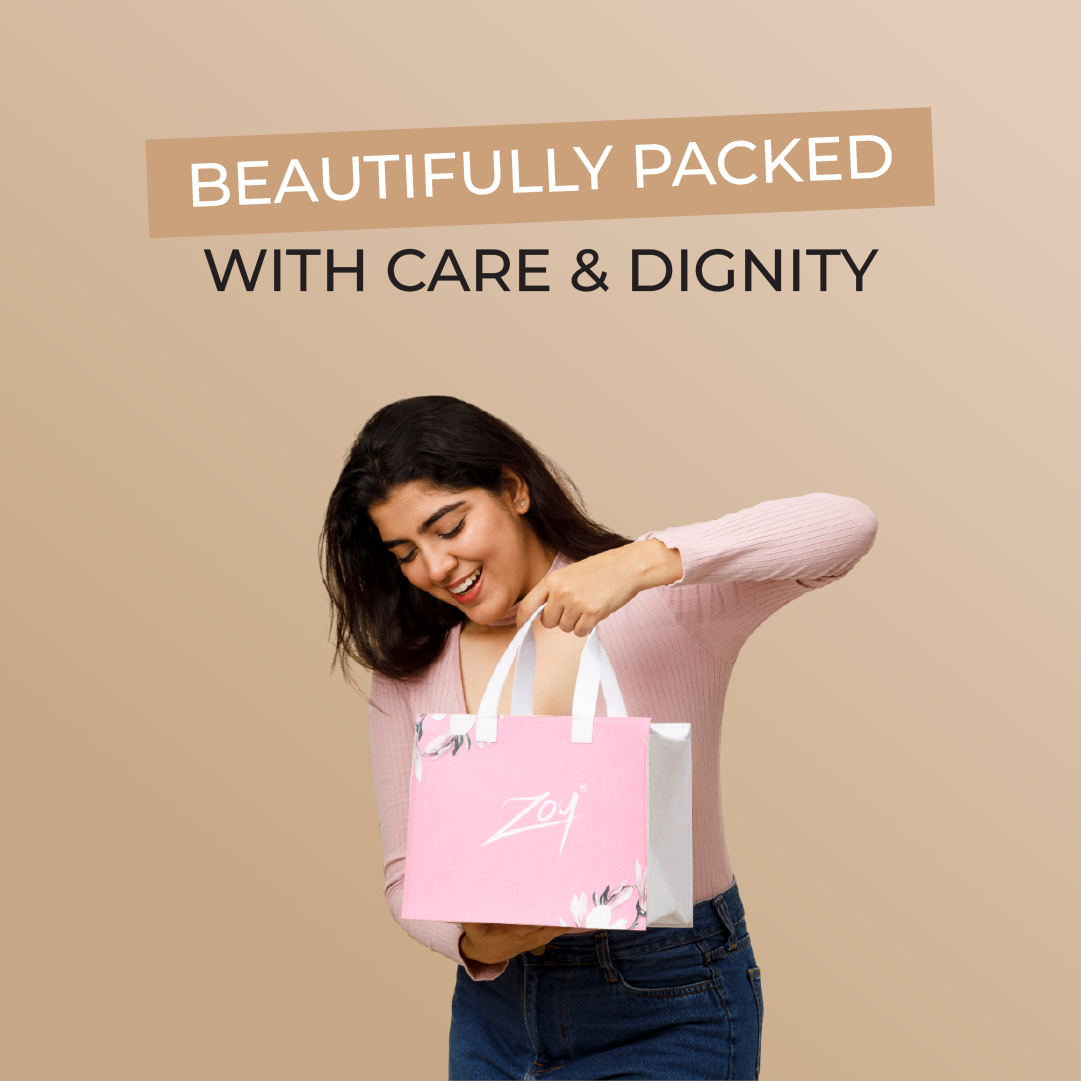 ZOY First Period Starter Kit - Safe Period Gift for Girls